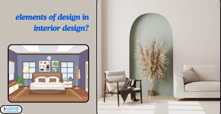 What Are The Elements Of Design In Interior Design?